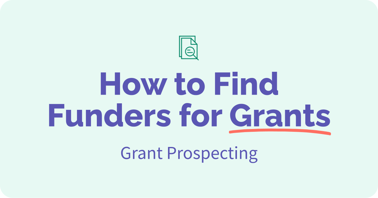 How to Find Funders for Grants | Instrumentl